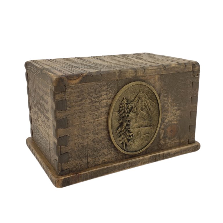 Rustic Woodsman Dovetail Urn | Always and Forever